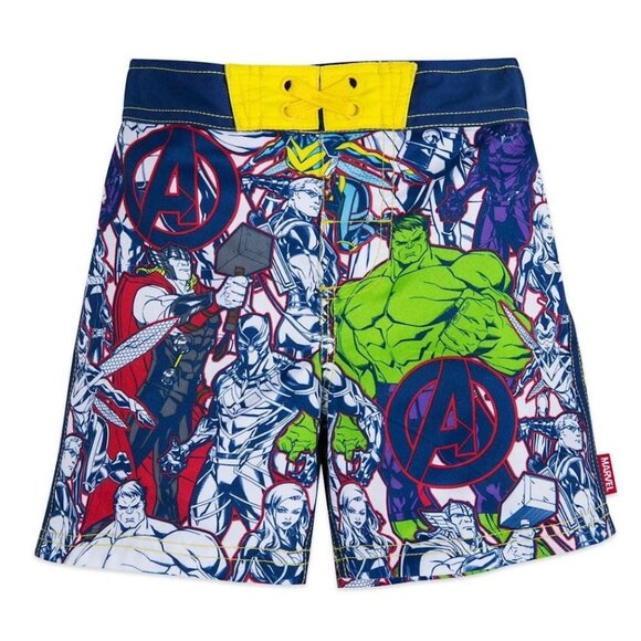 Disney | Swim | Marvel Avengers Swim Trunks For Boys | Poshmark